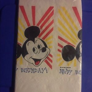 Disney | Kitchen | Vintage Mickey Mouse Paper Tablecloth | Poshmark